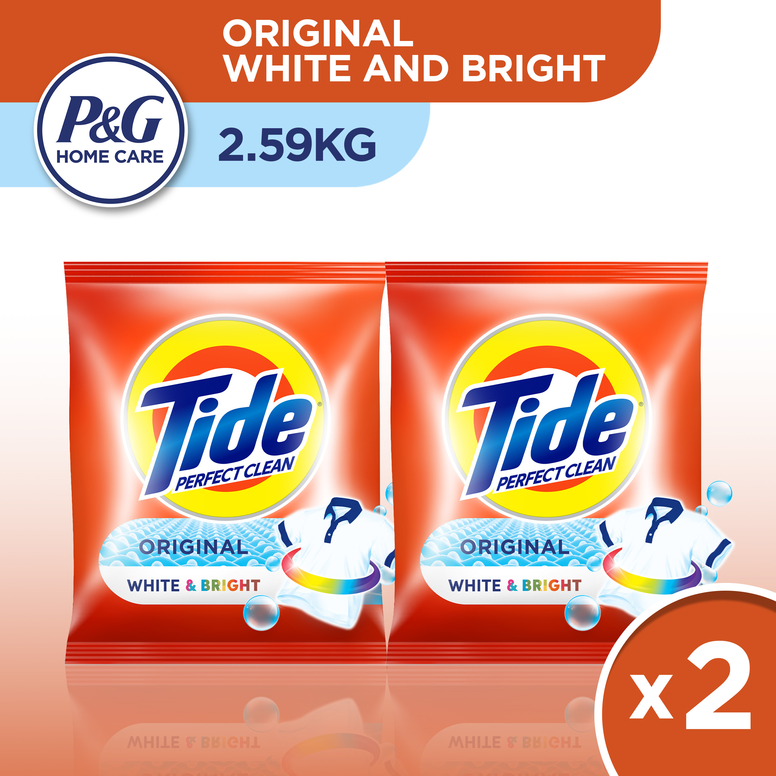 [Bundle of 2] Tide Powder Detergent Perfume Fantasy Original White ...