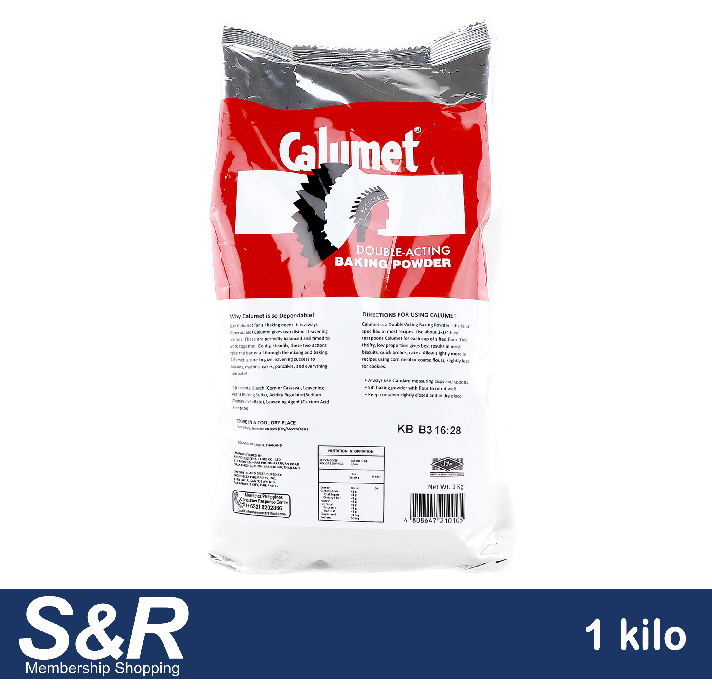 Calumet Double Acting Baking Powder 1 Kg | Lazada PH