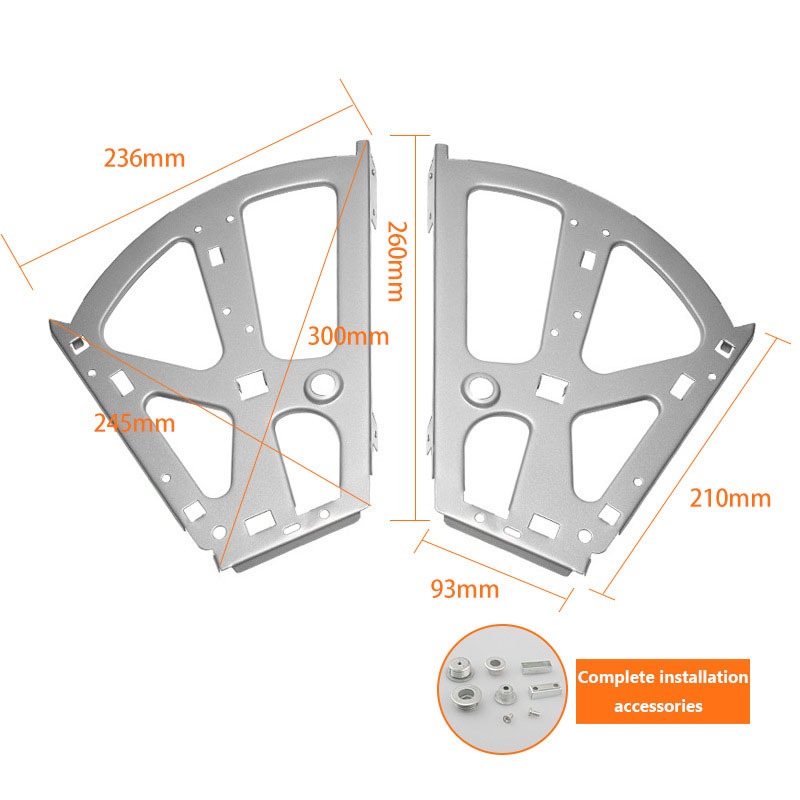 1 Pair Shoe Flip Frame 1/2/3 layer Rack Metal bracket Shelf Shoes ...