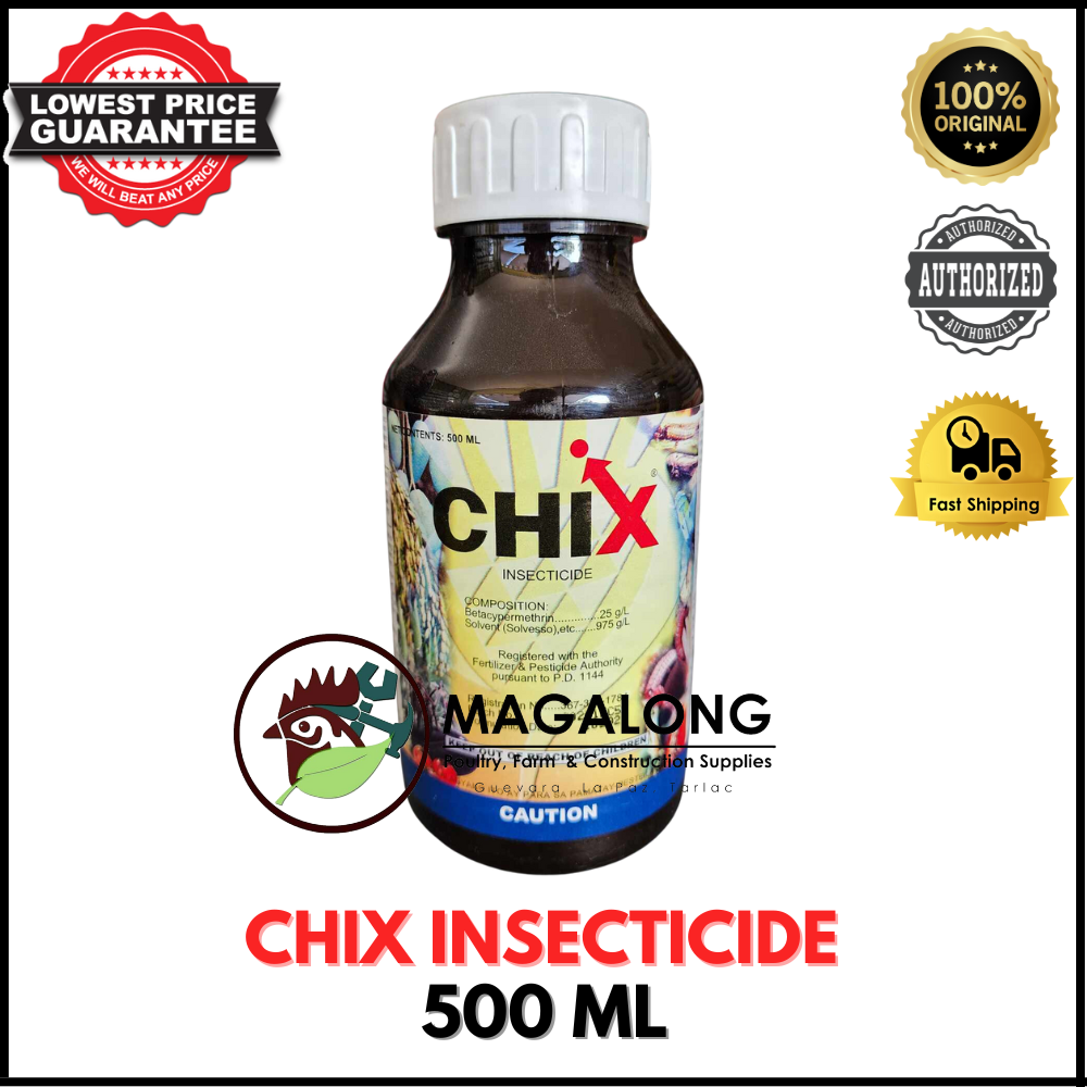 CHIX INSECTICIDE - BETA CYPERMETHRIN, SOLVENT - INSECT KILLER ...