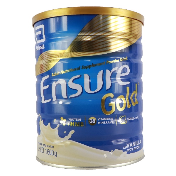 Ensure Gold Adult Nutritional Supplement Powder Milk Drink Vanilla Flavor, 1.6kg | Lazada PH