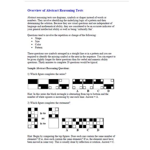 ZAMORA MARCELINA VIDAD8 Abstract Reasoning Reviewer Workbook for PMA ...