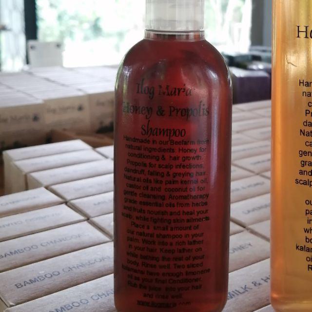 Ilog maria honey propolis shampoo available in handy and family size ...