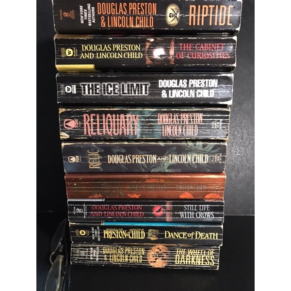 Douglas Preston & Lincoln Child Novels | Dance of Death Mount Dragon ...