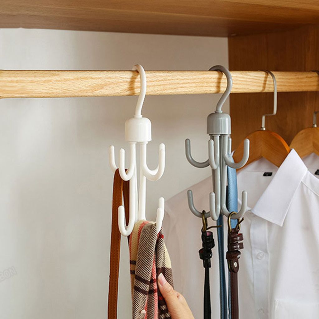 WENDY 1 pcs Two-tier Multi-functional Plastic 360 Degree Rotation for ...