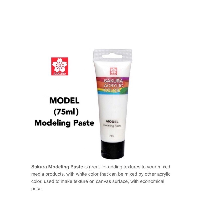 Sakura Acrylic Modeling Paste (75ml) | Lazada PH