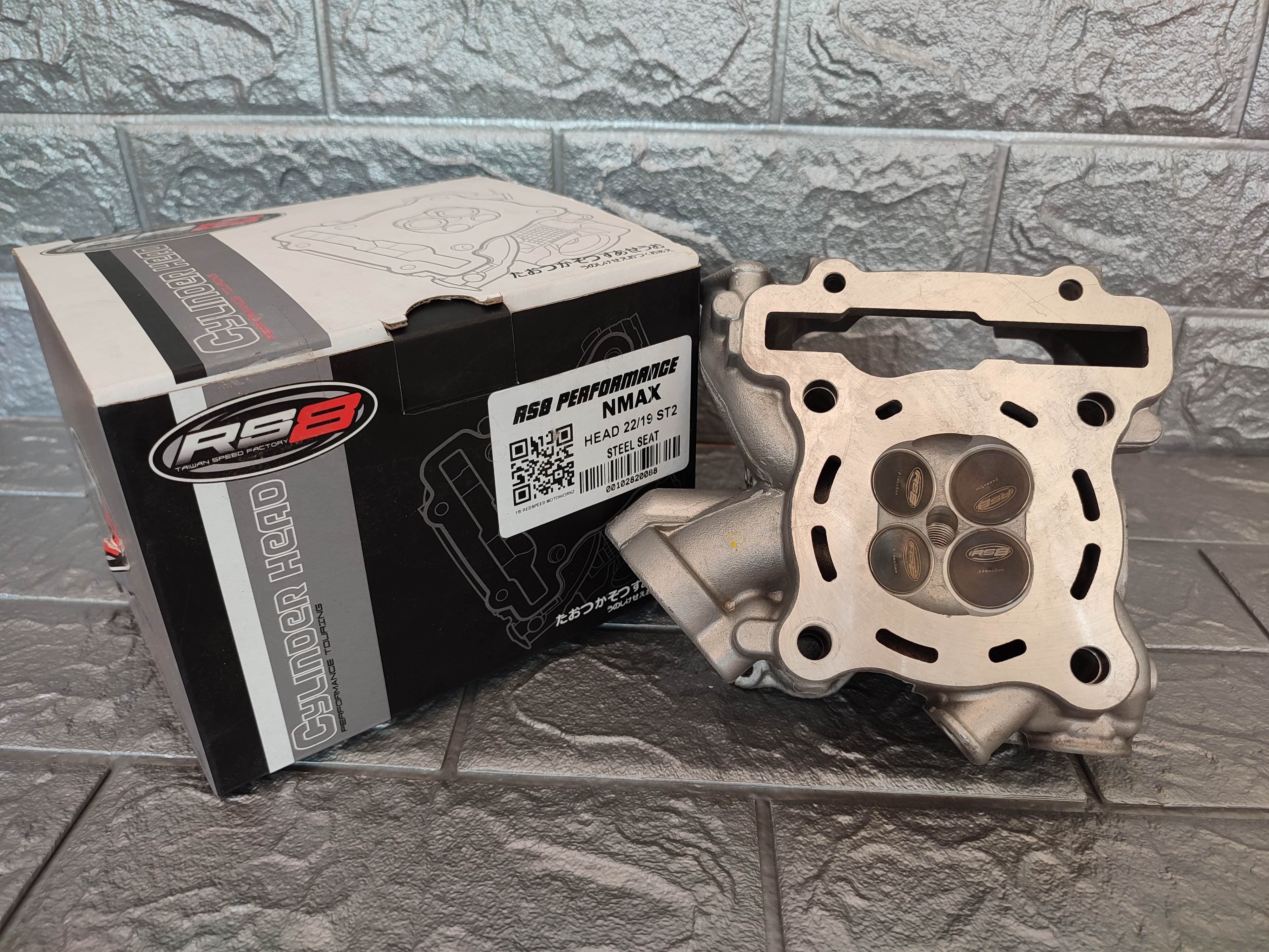 YAMAHA NMAX V1 STAGE 2 CYLINDER HEAD ASSY 22-19 REDSPEED RS8 | Lazada PH