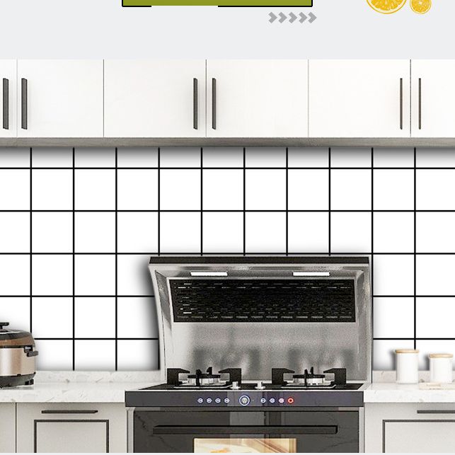 【COD】Self Adhesive Kitchen Wallpaper Sticker 60cm*5m Waterproof Oil ...