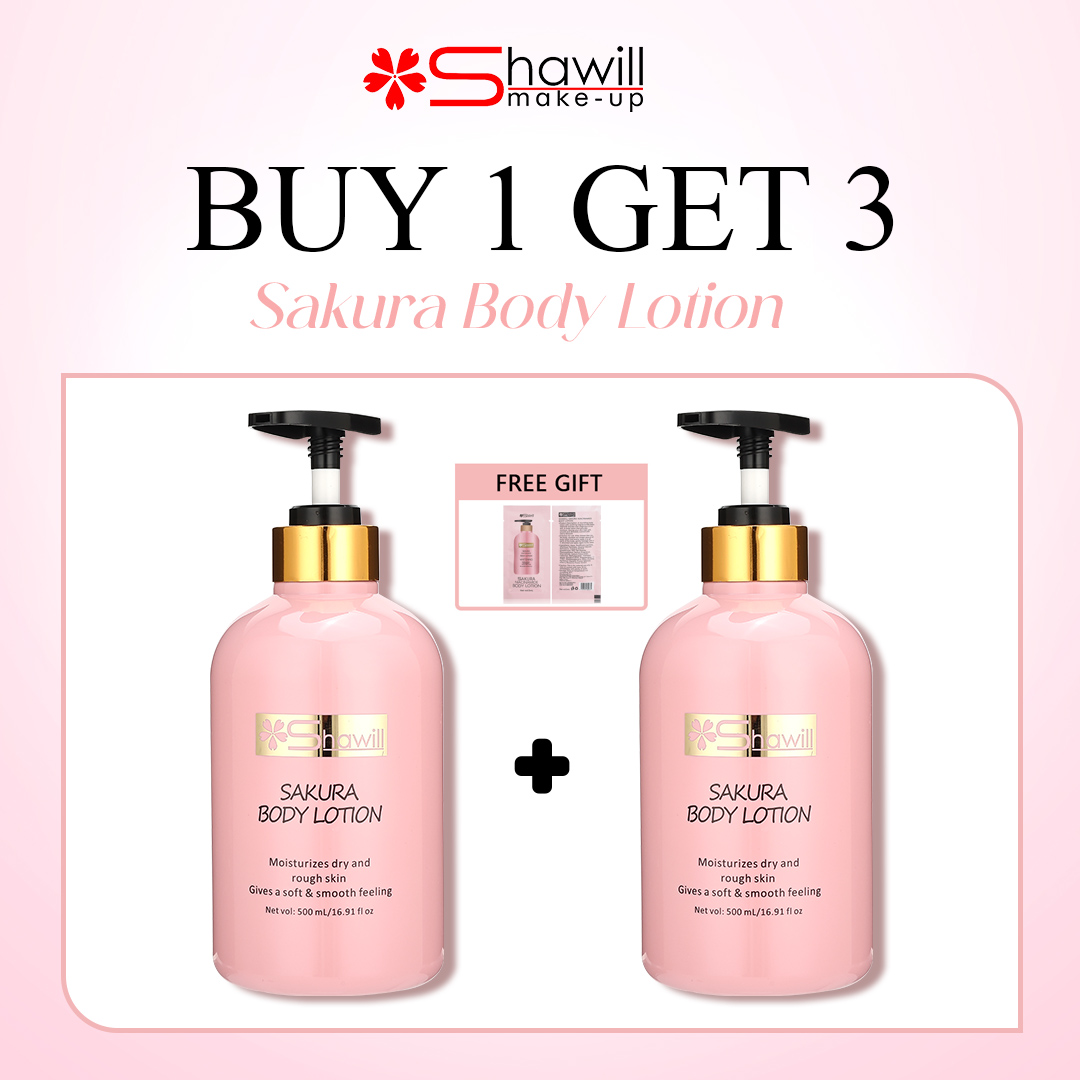 Shawill Cosmetics Sakura Niacinamide Body Lotion Care 500ml Whitens ...