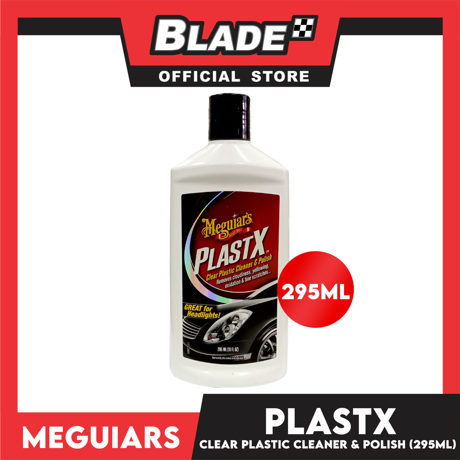 Meguiar's Plastx Clear Plastic Cleaner and Polish 295ml | Lazada PH
