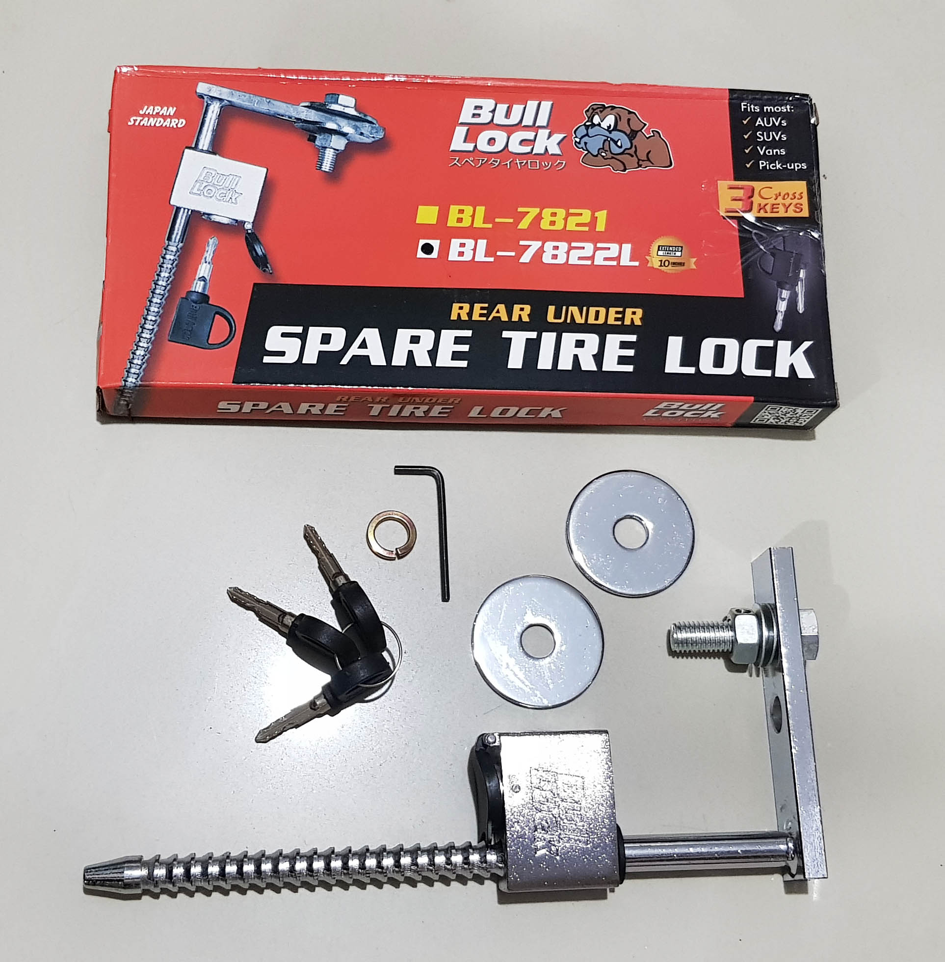 Mitsubishi Strada Triton Bull Lock Spare Tire Lock | Lazada PH