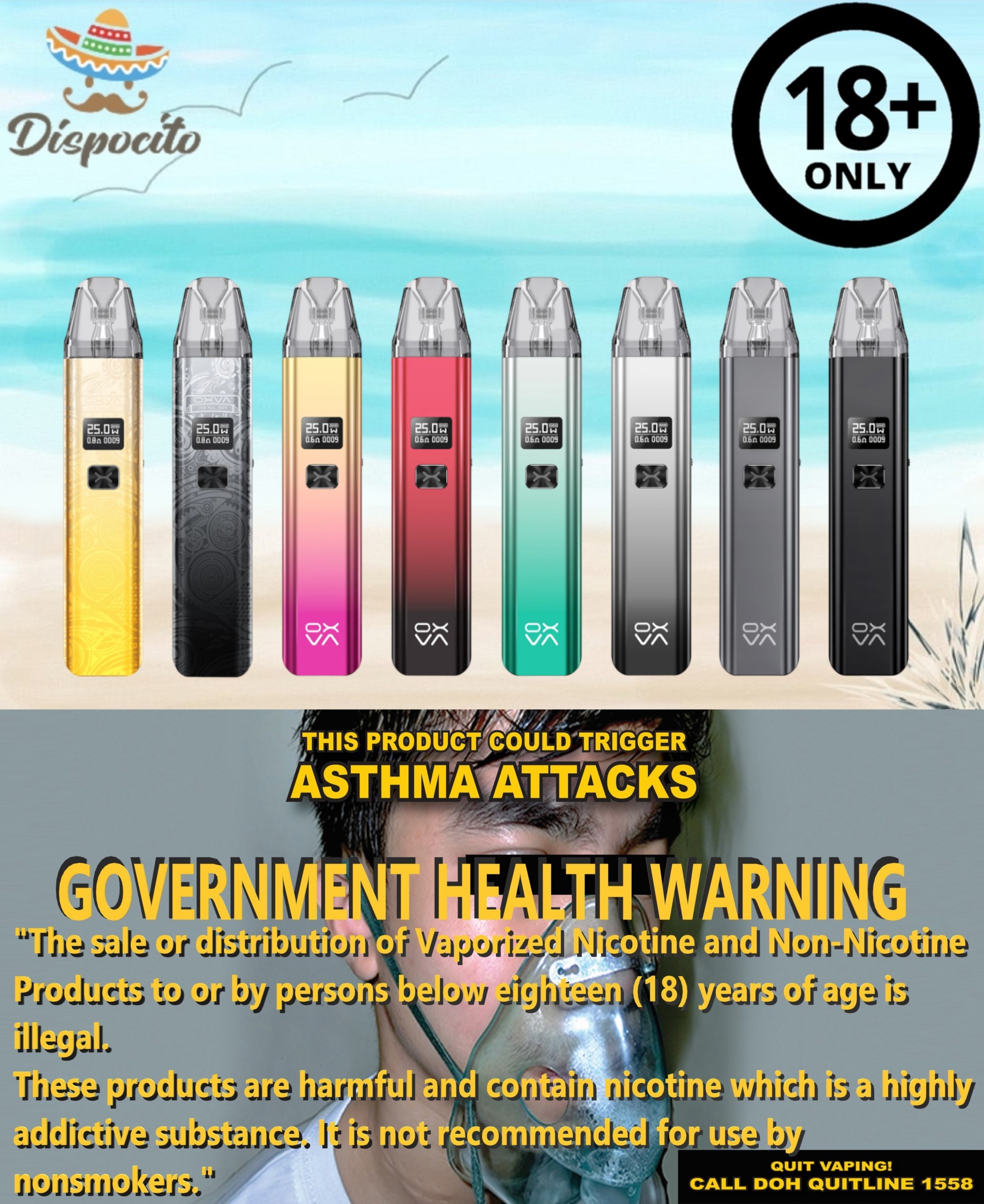 XLIM V2 900mAh BUILT-IN BATTERY POD KIT | Lazada PH