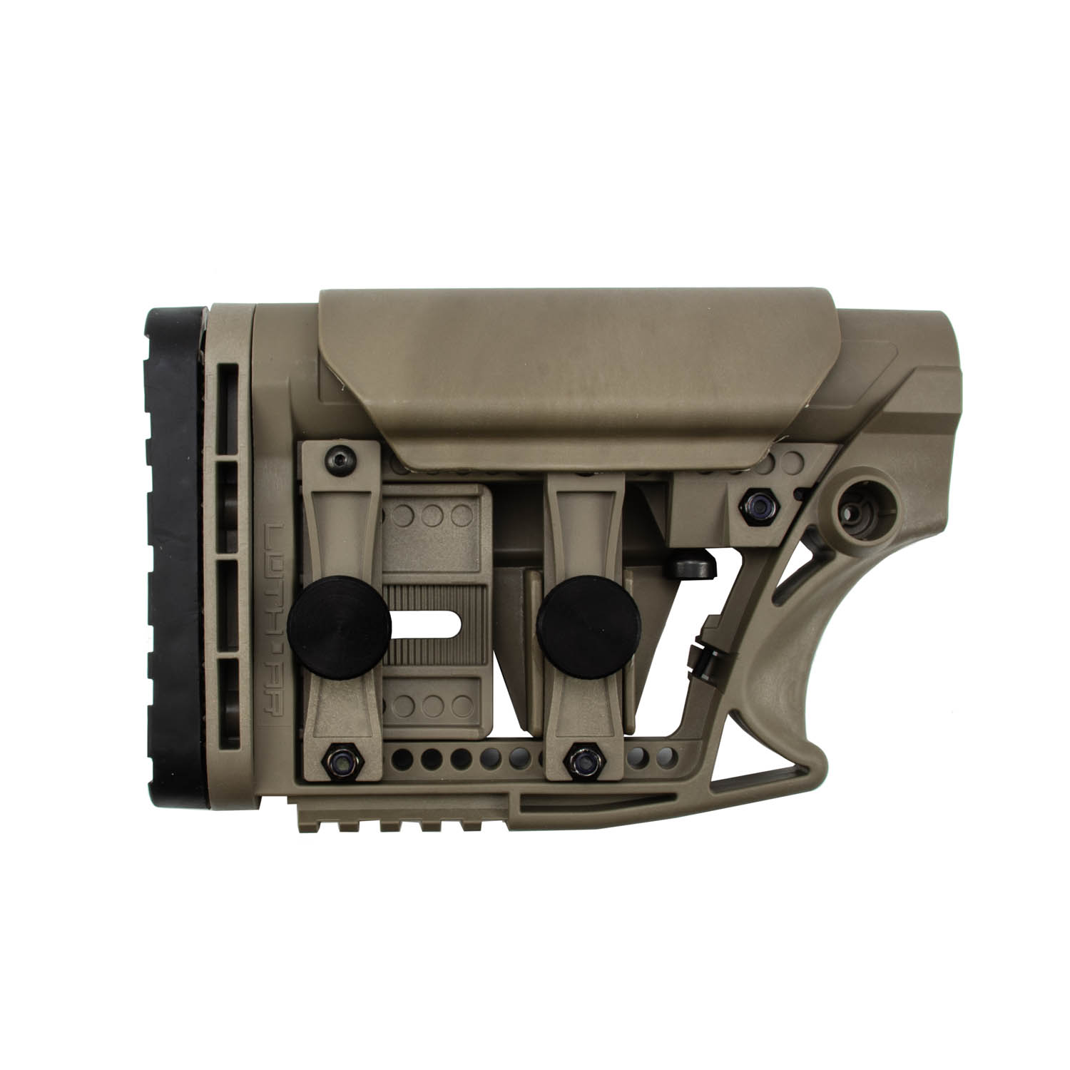 luth ar style with cheek rest butt stock for aeg gbb gel blaster m4 m16 ...