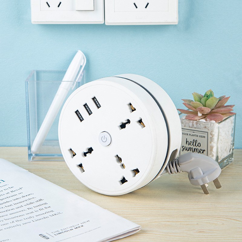 Power Strip Socket Plug-in with USB Socket Multi-function Plug-in Board ...