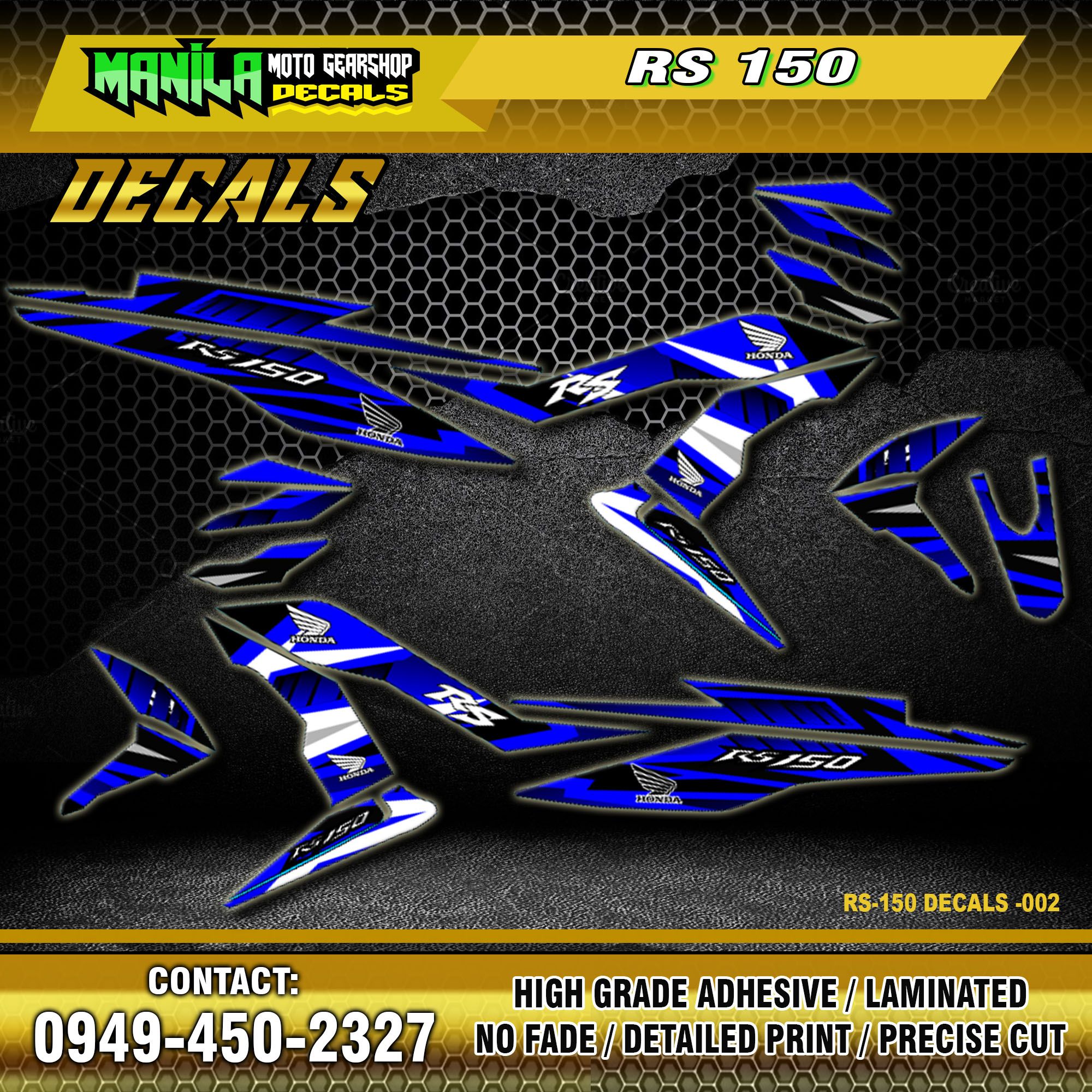 RS 150 DECALS | Lazada PH