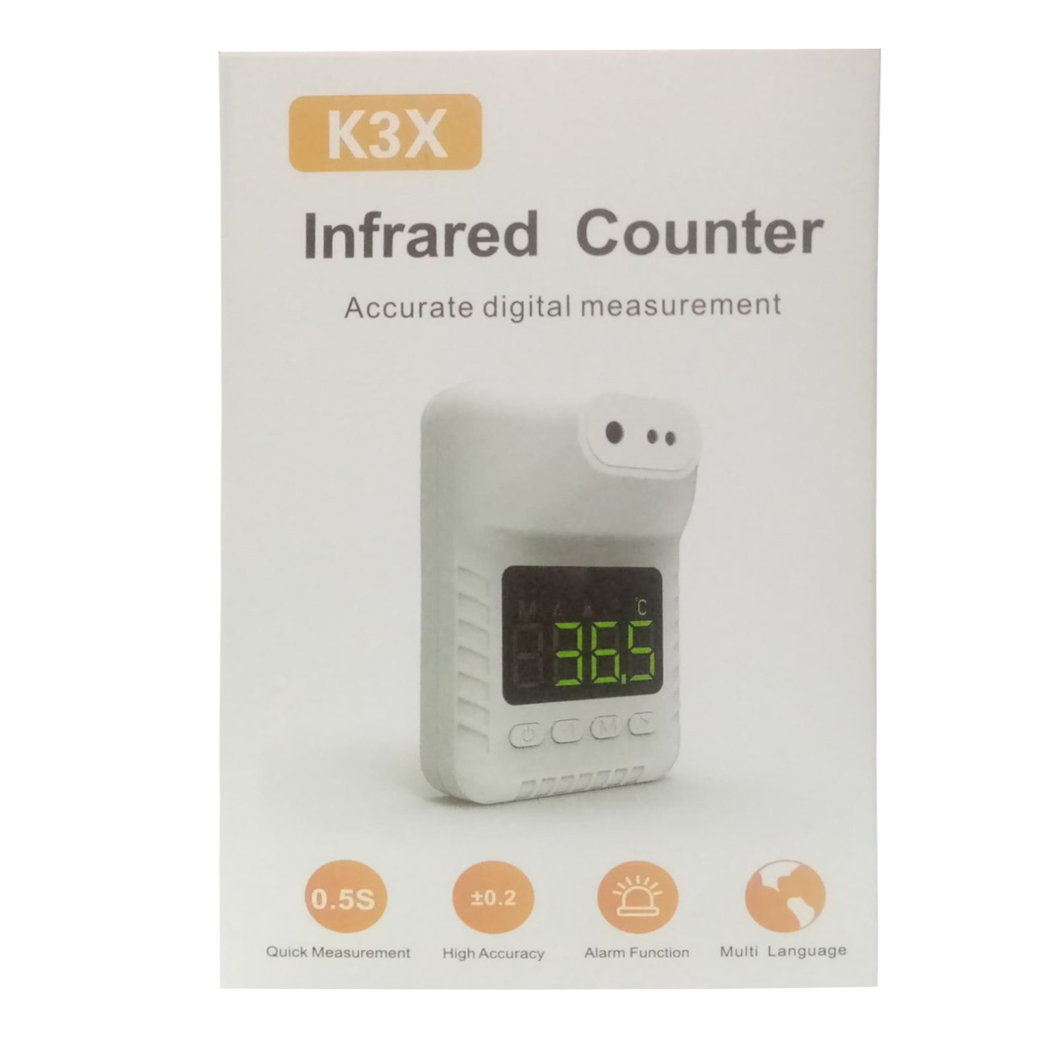 K3X Infrared Thermometer Wall Infrared Counter | Lazada PH