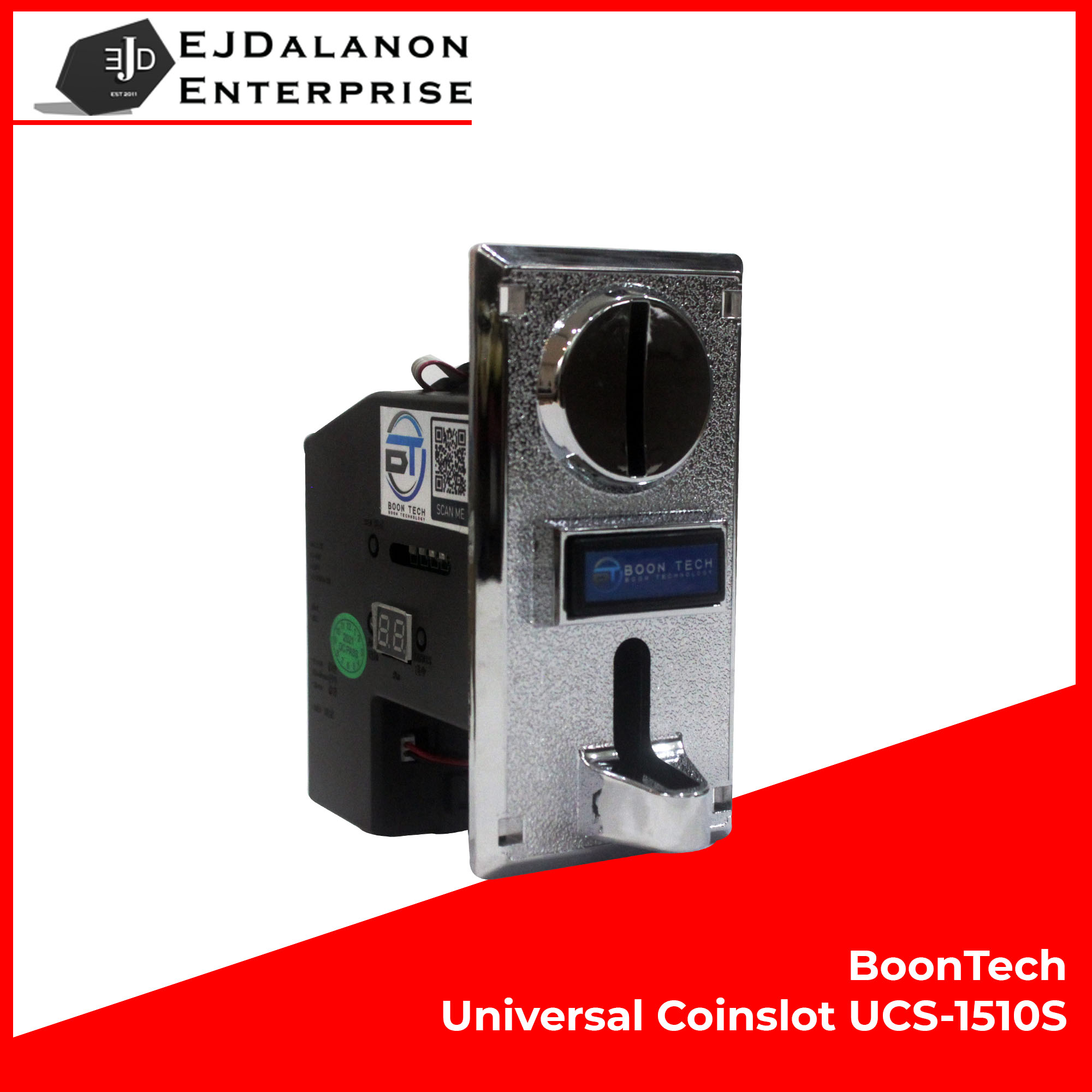 BoonTech Universal Coinslot UCS-1510S | Universal Coin Slot | Coinslot Pisonet | Pisowifi ...