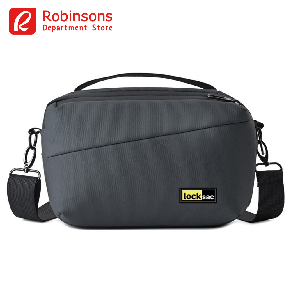 Locksac Utility Messenger Bag Grey | Lazada PH