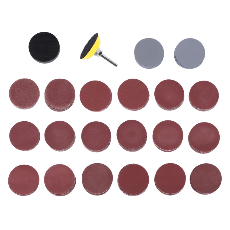 200Pcs 50mm 2 Inch Sander Disc Sanding Discs 80-3000 Grit Paper with ...