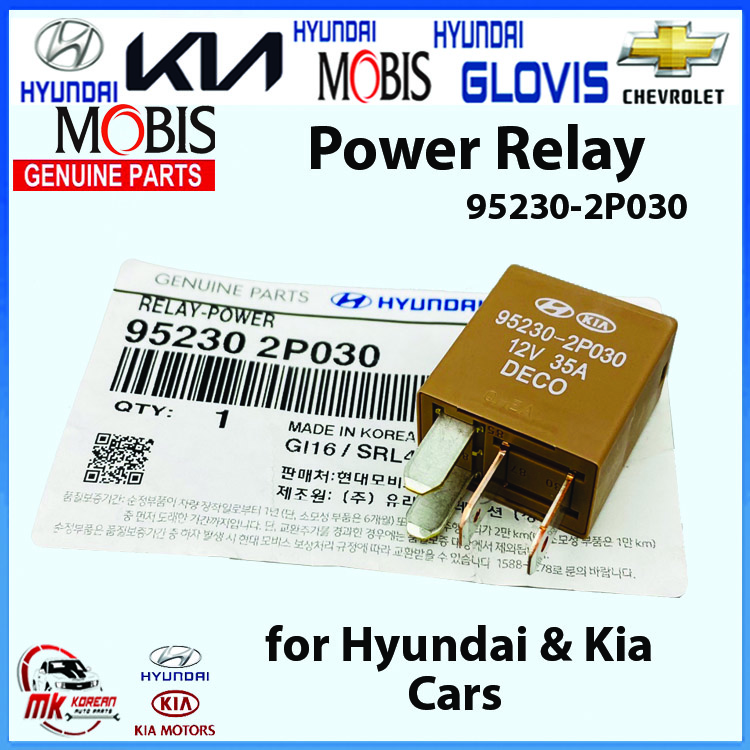 [GENUINE] Power Relay for Hyundai & Kia Cars. 95230-2P030. GENUINE ...