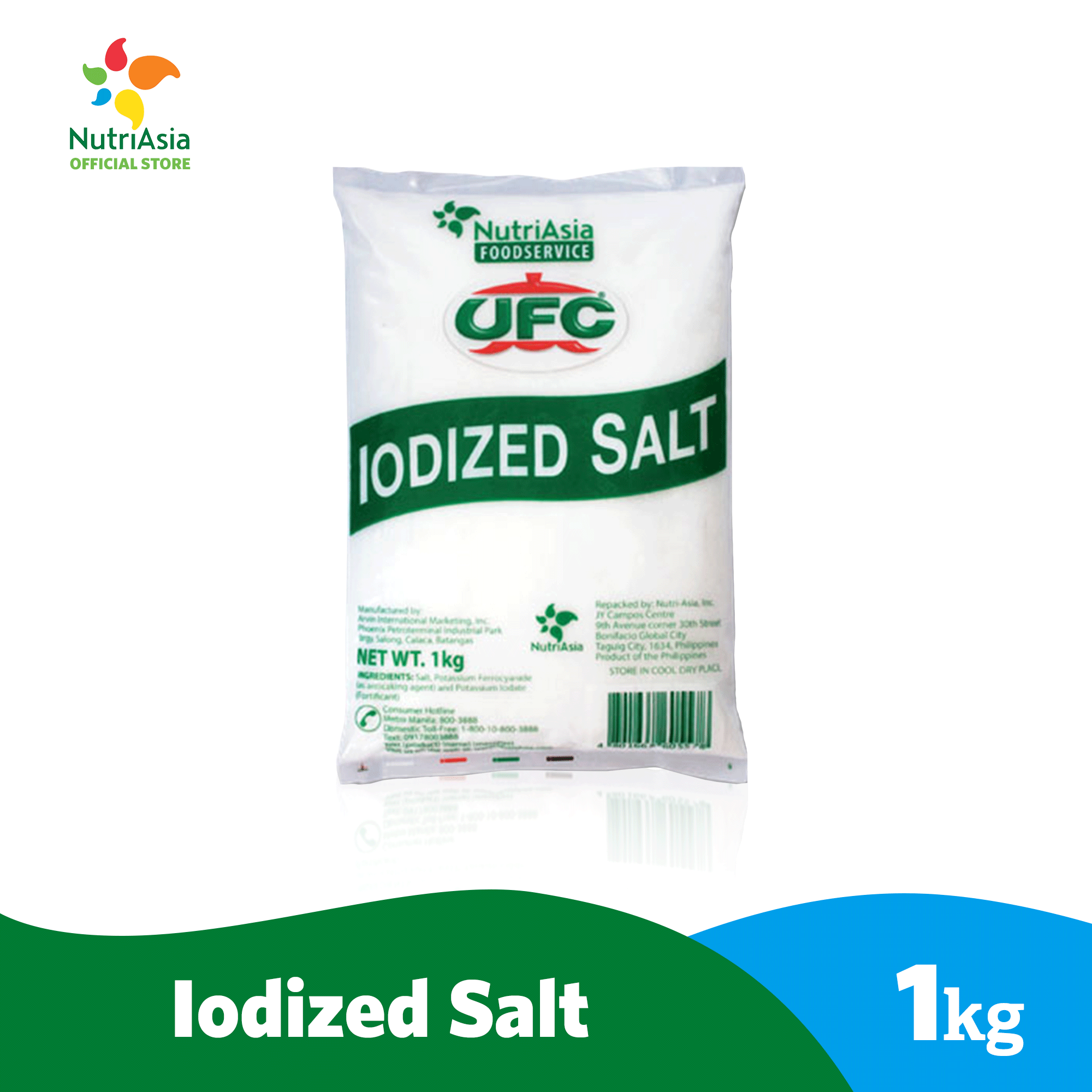 UFC Iodized Salt 1kg | Lazada PH
