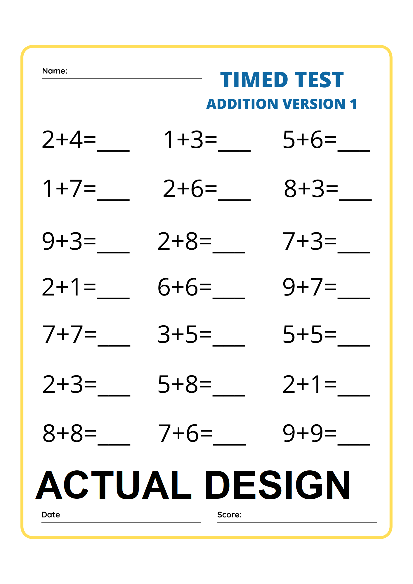 Educational learning materials for kids Laminated A4 Size Chart MATH ...