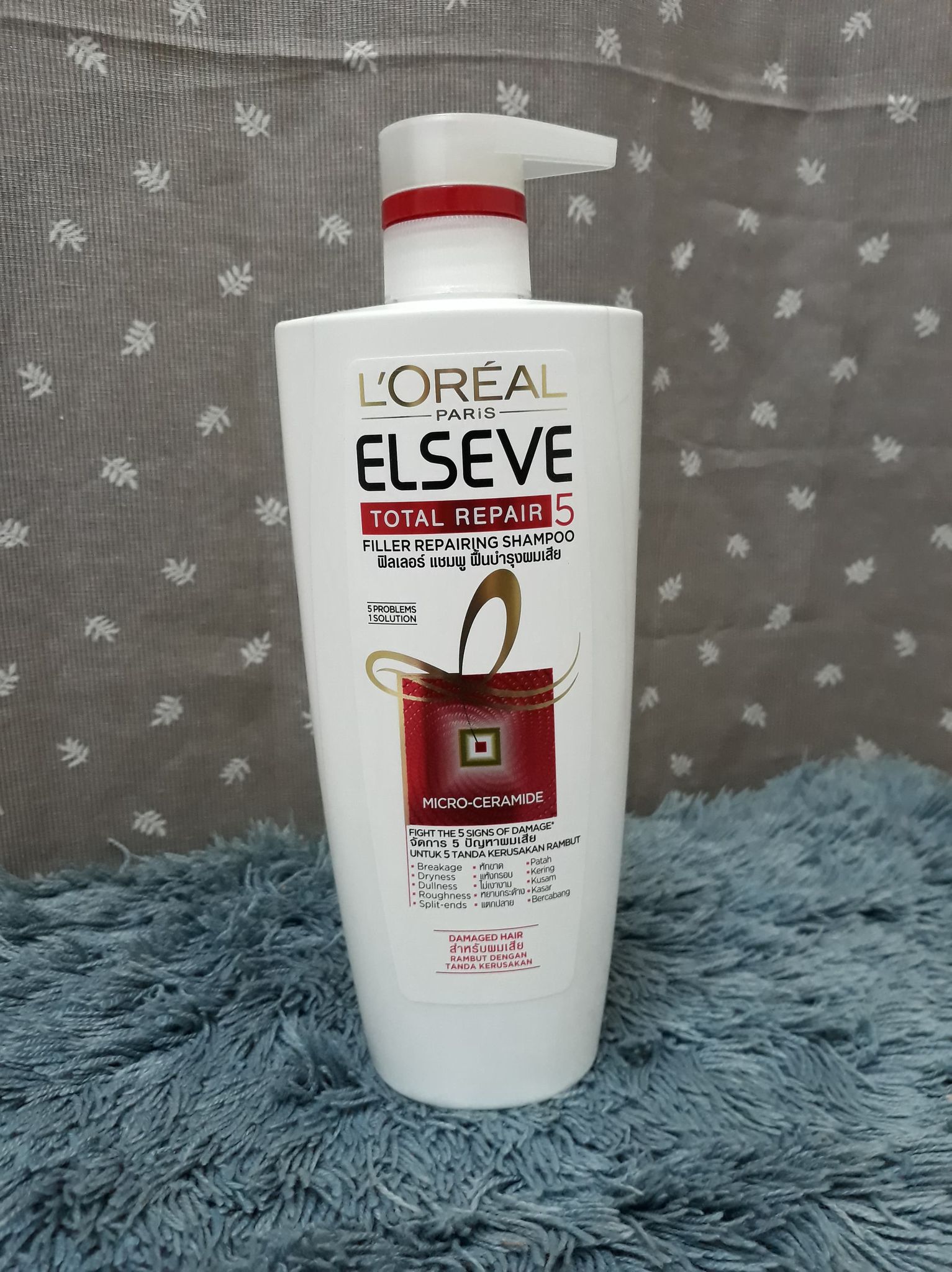 Original L'Oreal Elseve Total Repair Shampoo (620ml) | Lazada PH