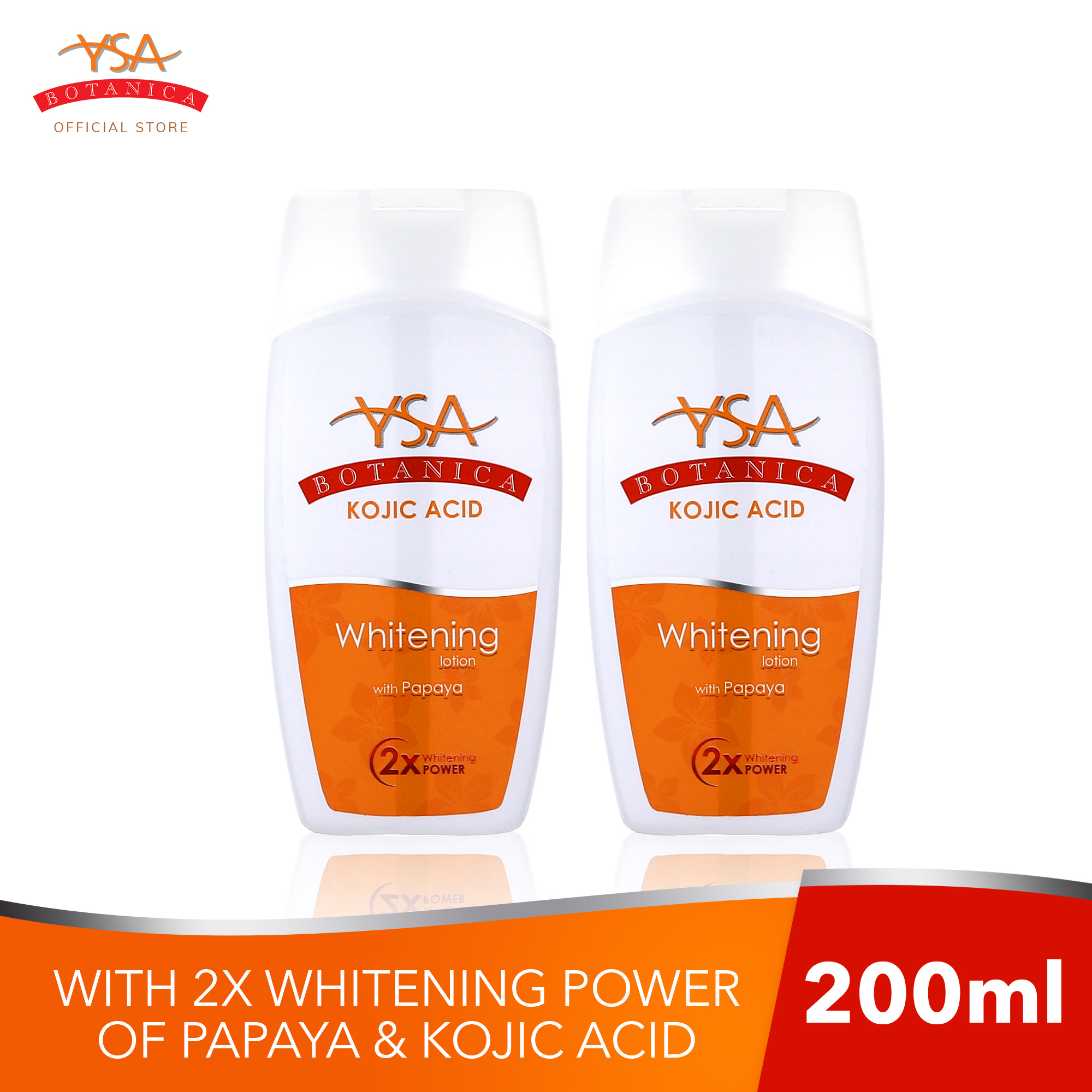 YSA Botanica Kojic Acid Lotion 100ml (Duo Pack) | Lazada PH