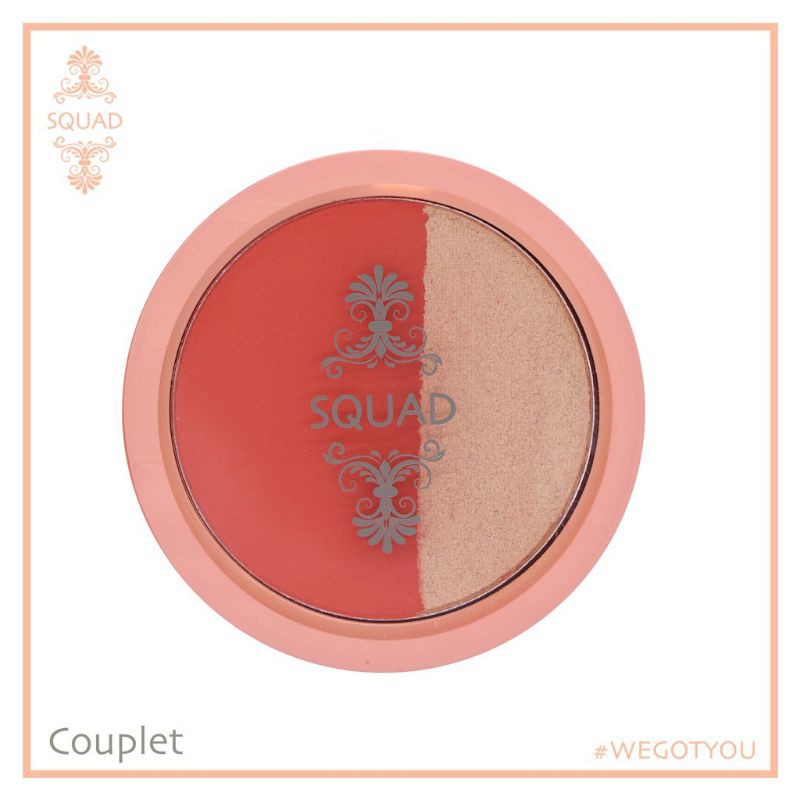 Squad Cosmetics Cheek to Cheek Duo in Couplet | Lazada PH