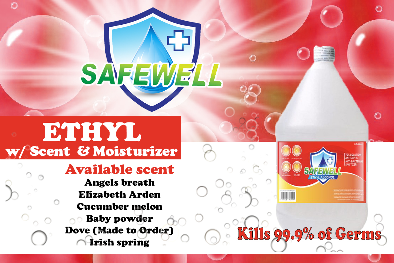 SAFEWELL Ethyl Alcohol | Lazada PH