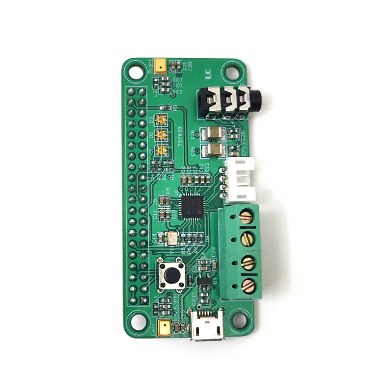 WM8960 Hi-Fi Sound Card HAT for Raspberry Pi Stereo CODEC Play/Record ...