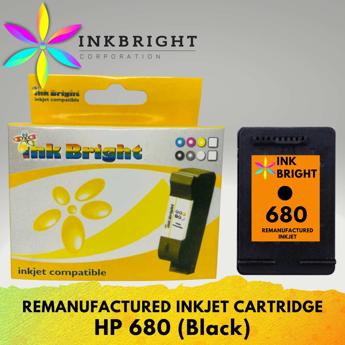 HP 680 Black Original Ink Cartridge (680B HP680B) | Lazada PH