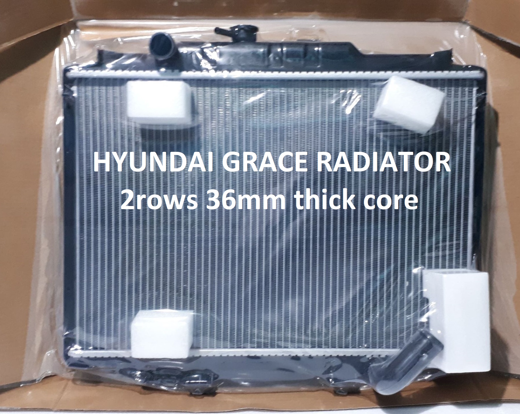 HYUNDAI GRACE RADIATOR 2rows 36mm thick core | Lazada PH