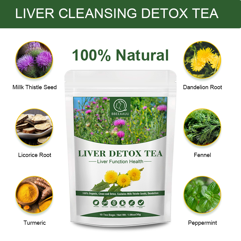 Liver Nourishing Tea Liver Detoxification Products Protect Liver, Clear ...