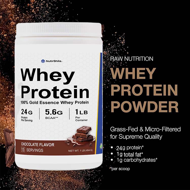 Whey Protein 1LB 100% Whey Protein Powder vanilla flavor Muscle ...