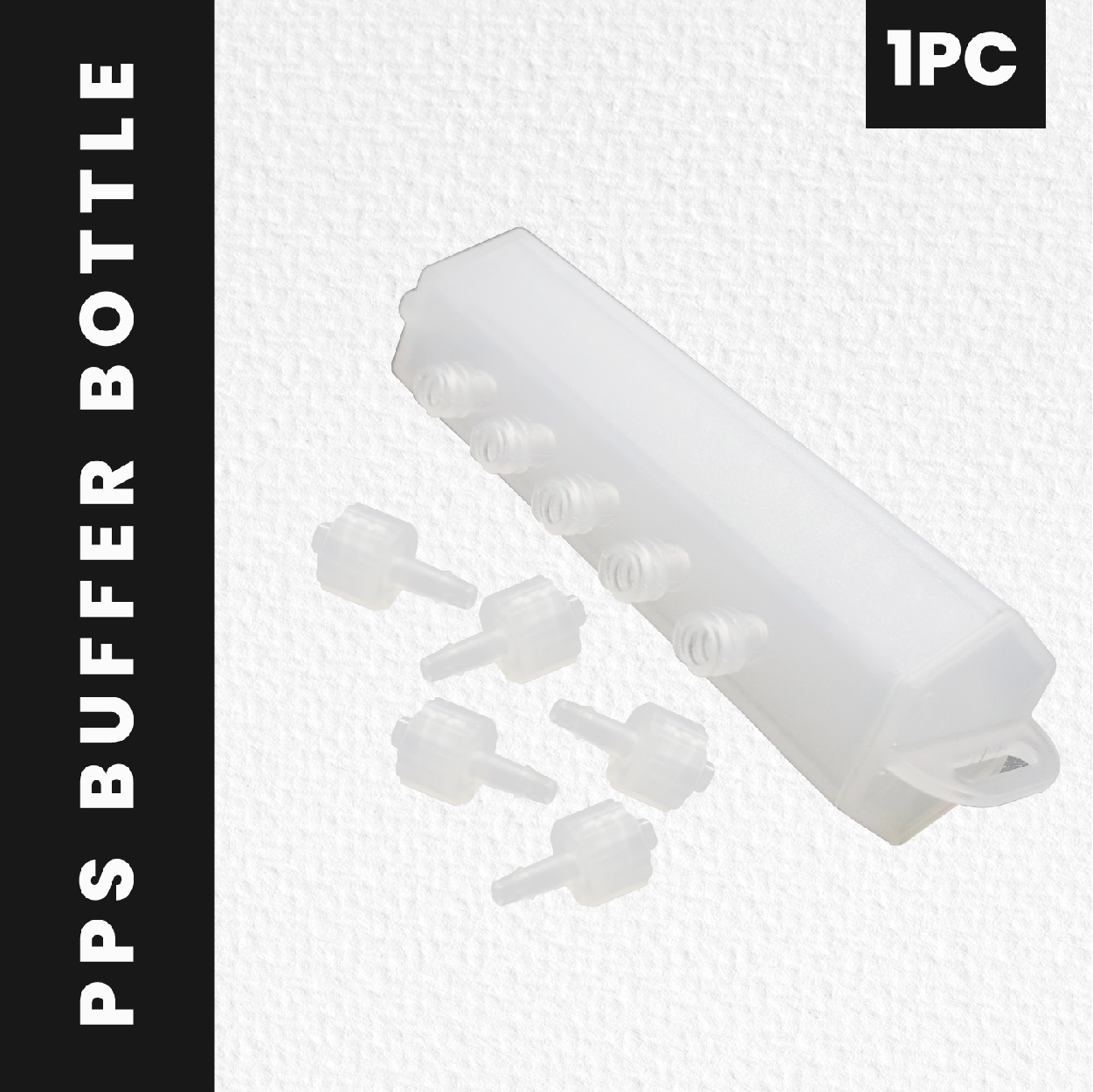 PPS Buffer Bottle 1 pc White Ink Circulation Splitter diverter for ...