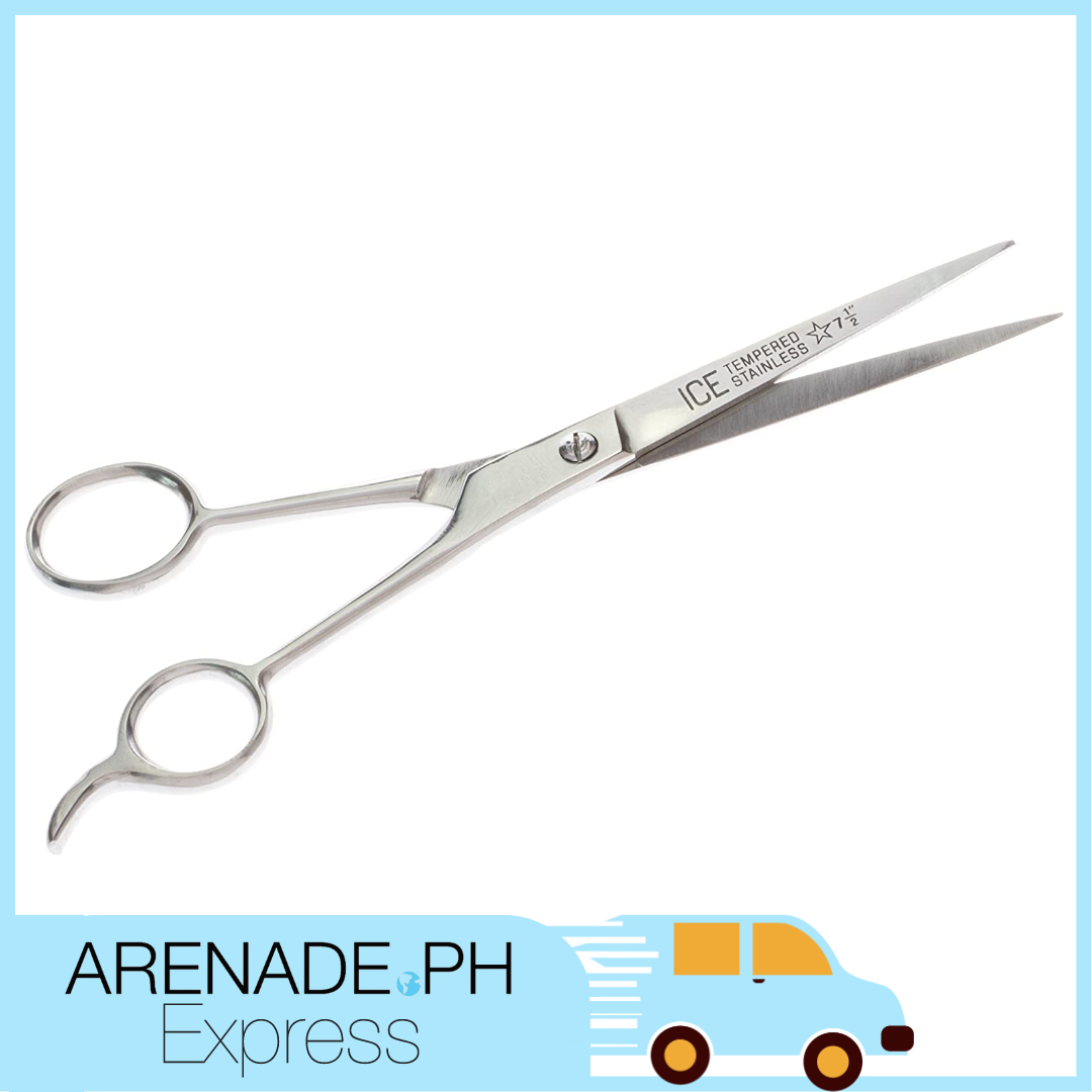 SE 7-1/2" | Ice Tempered Stainless | Steel Barber Scissors SP105 ...