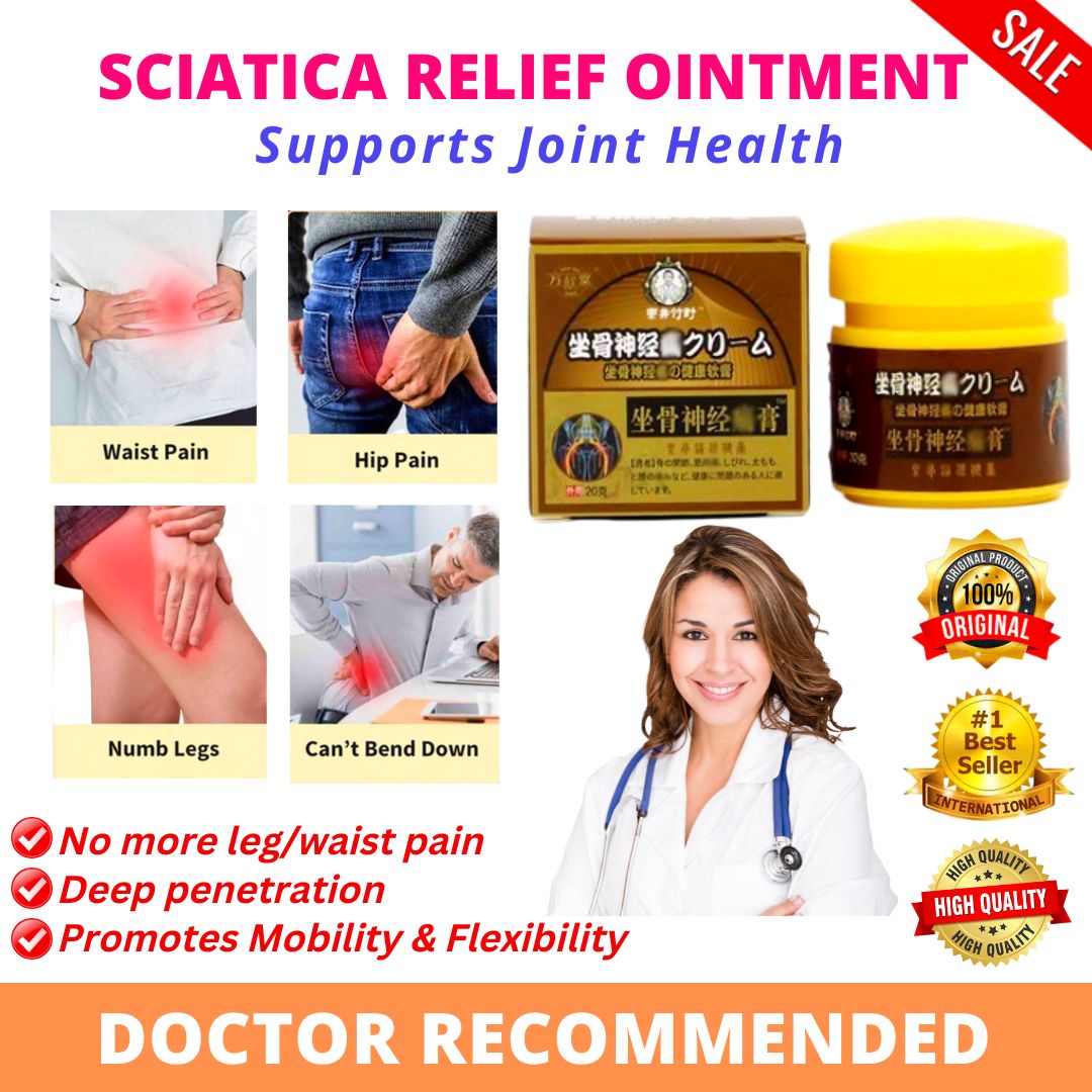 👍 FLASH SALE! 100% ORIGINAL Sciatica Relief Ointment Lumbar Disc ...