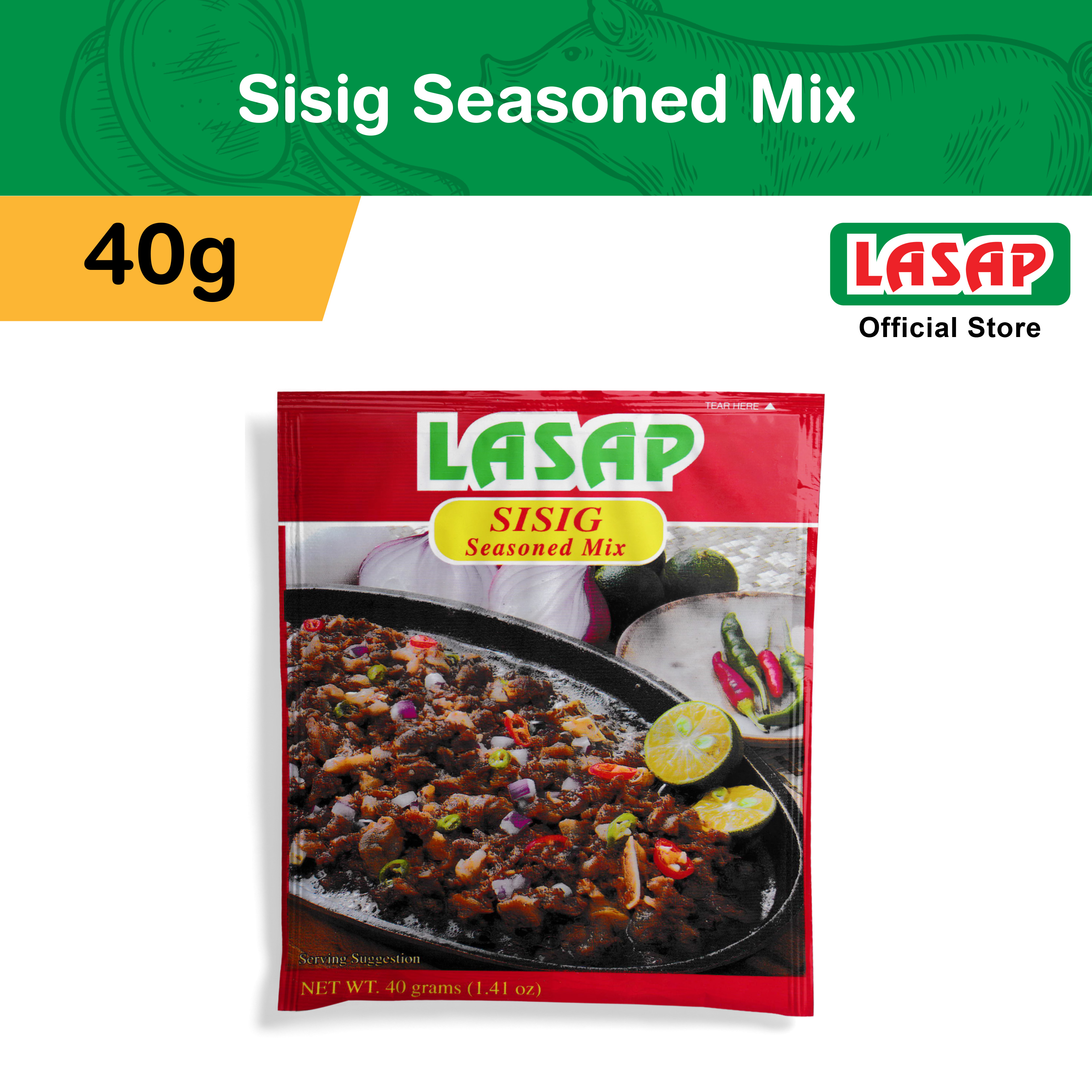 Lasap Sisig Seasoning Food Mix 40g | Lazada PH