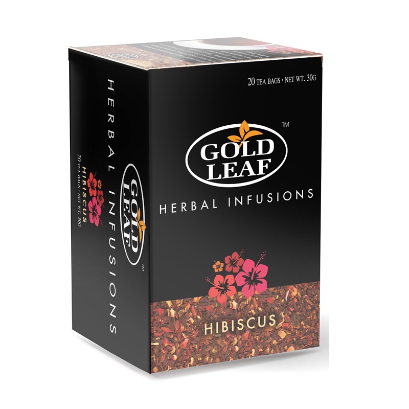 Gold Leaf Herbal Infusions: Hibiscus Tea 20 Teabags | Lazada PH