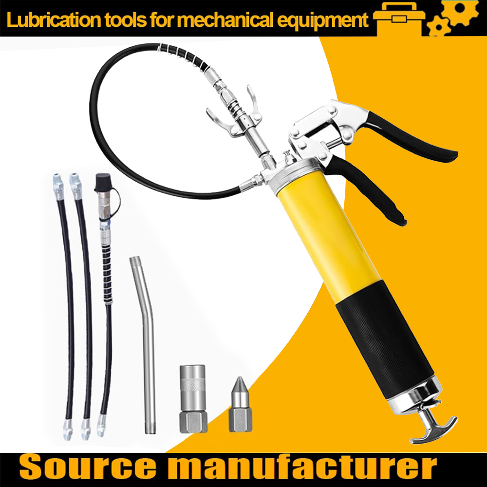 ToolEvo Grease Gun 400cc Manual High Pressure Grease Gun Tool Labor ...