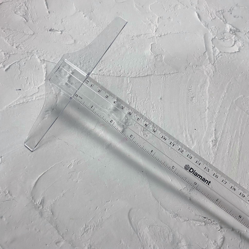 Diamant T-square Plastic w/ Removable Head 12" | Lazada PH