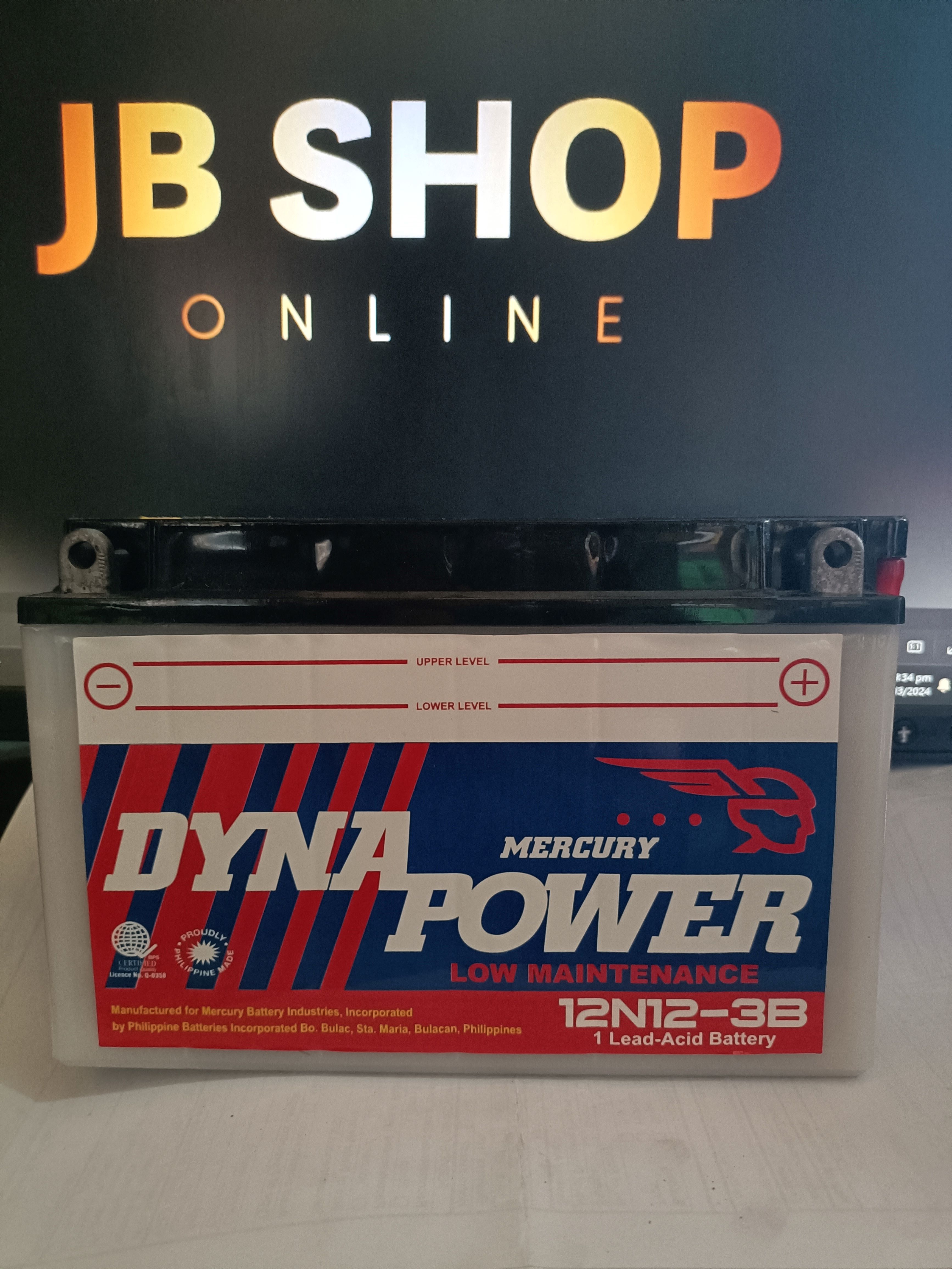 12N12 DYNA POWER BATTERY Low Maintenance PRODUCT OF MOTOLITE | Lazada PH