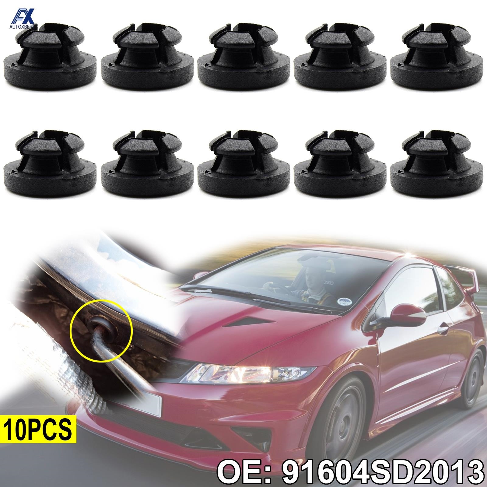 New prodects coming 10pcs Hood Prop Rod Pivot Clips Grommet Clip For ...