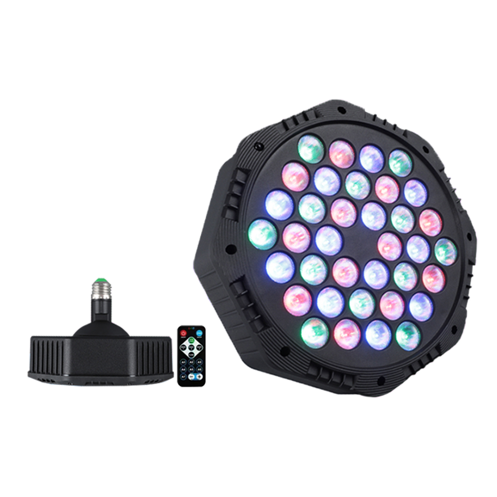 36 LED Stage Light RGB Par Light DMX512 Master Slave LED Flat Equipment Controller XPD36 18led ...