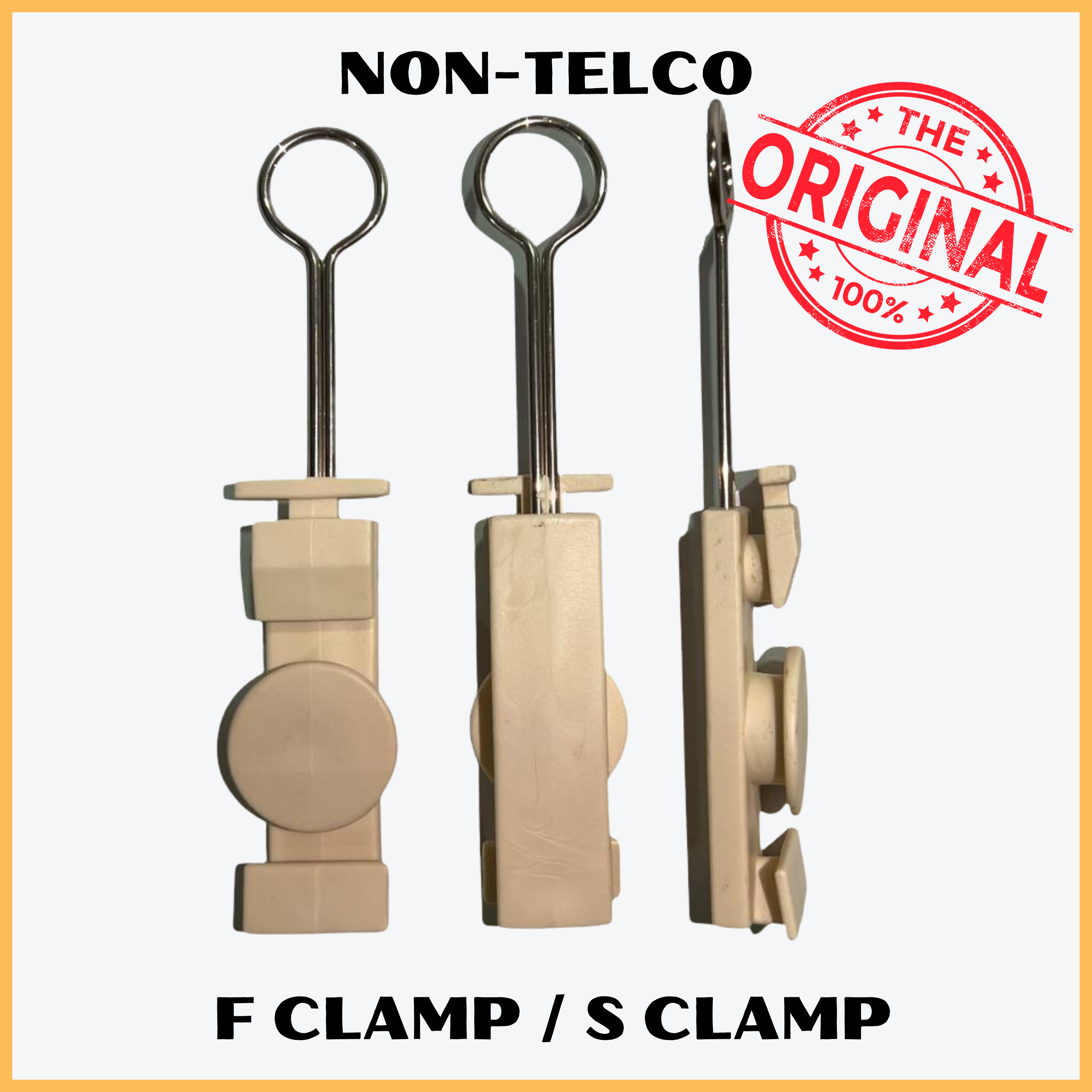 Fiber Optic Cable Anchoring Clamp (F Clamp) (S Clamp) | Lazada PH