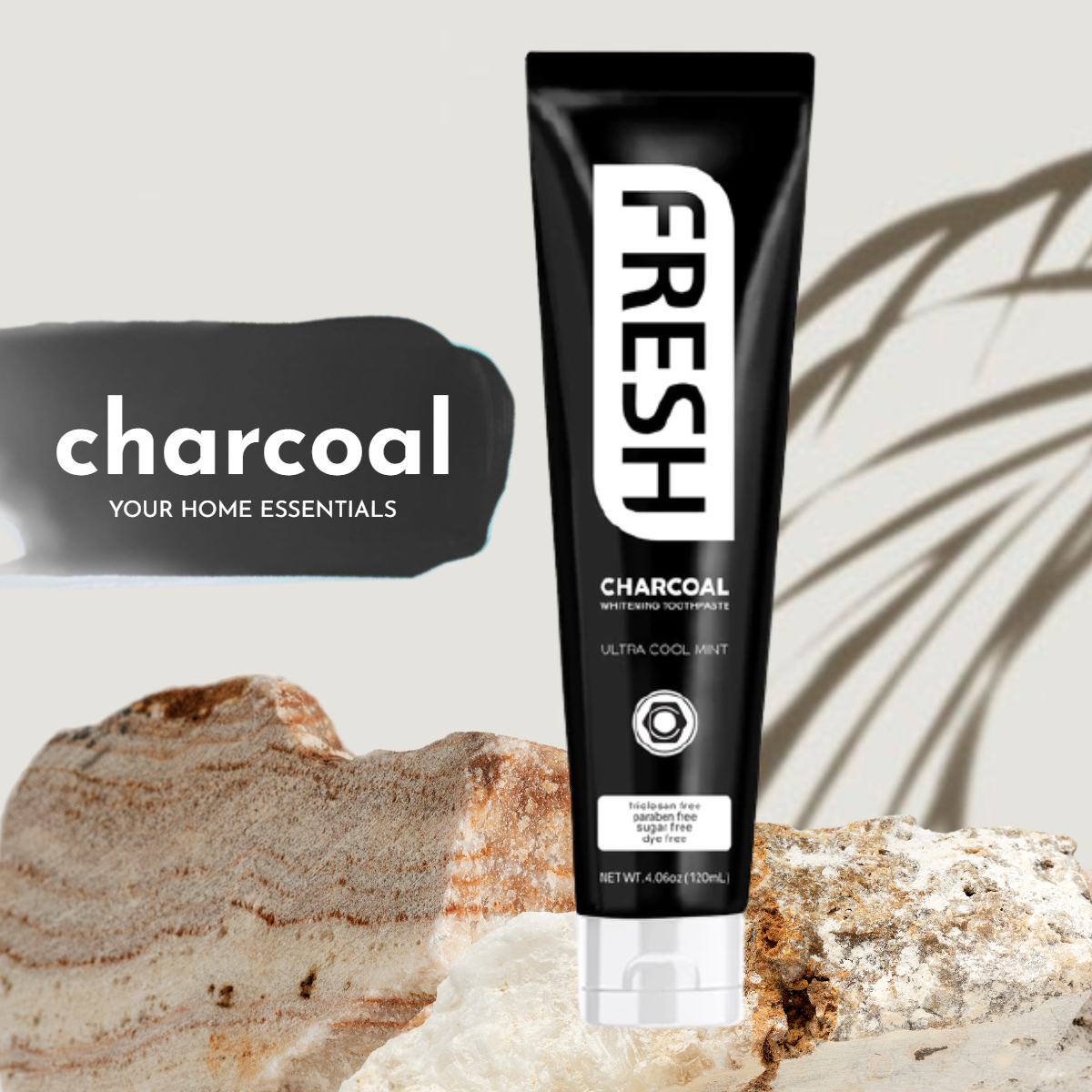 FRESH CHARCOAL WHITENING TOOTHPASTE 120ml | Lazada PH