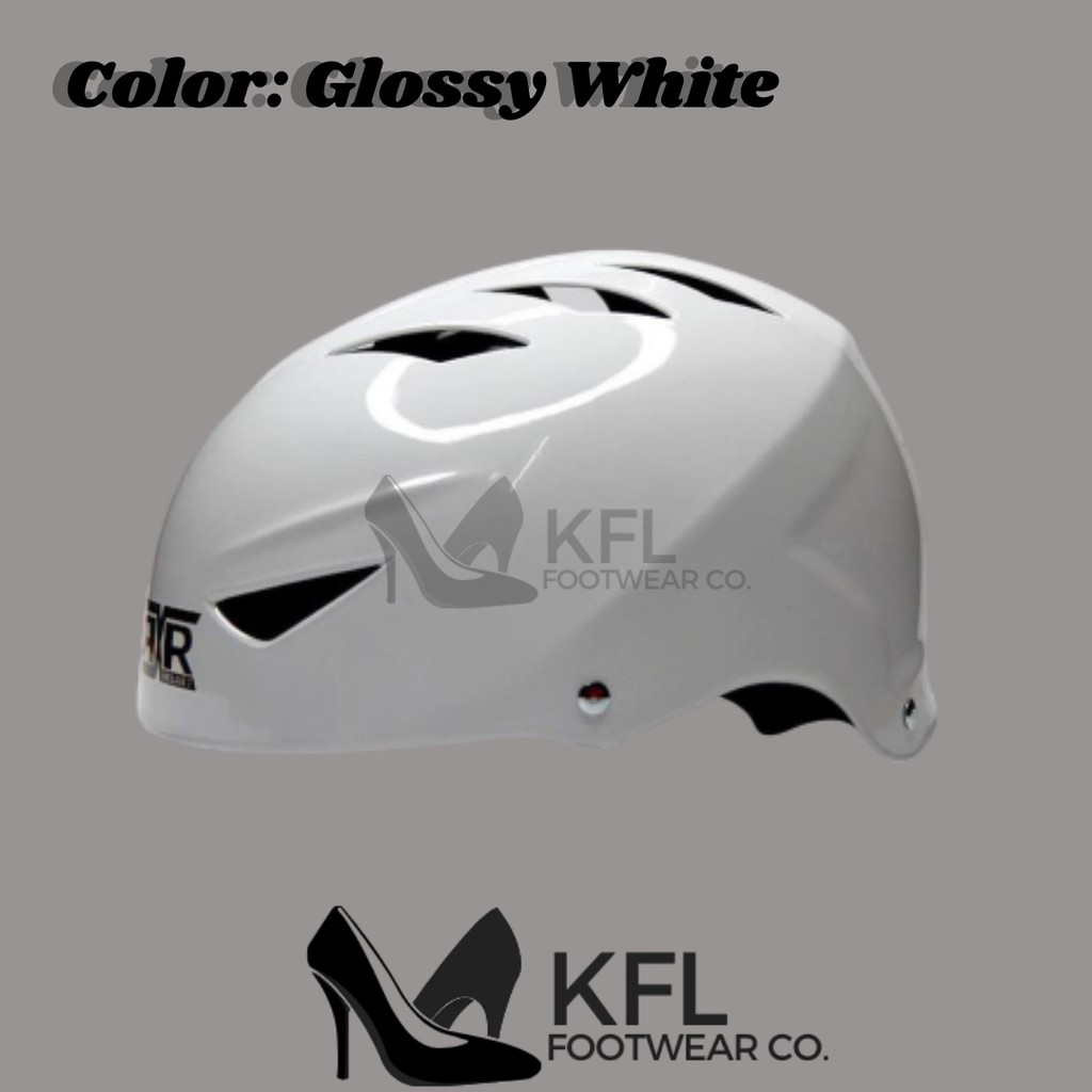 【new】 Glossy White KFL RXR 066-E Motorcycle Bike Nutshell Open Face ...