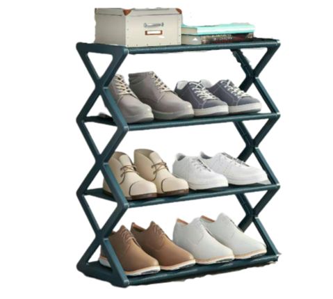 JH Creative X-shaped shoe rack, simple shoe rack | Lazada PH