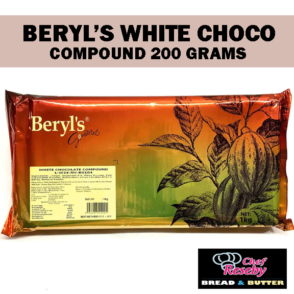 Beryl's White Chocolate Compound 200 Grams | Lazada PH